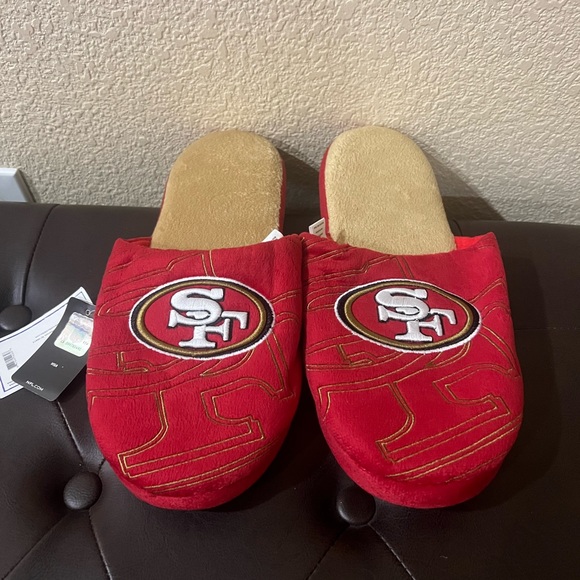 Forever Collectibles | Shoes | San Francisco 49ers Men Slide Slippers ...